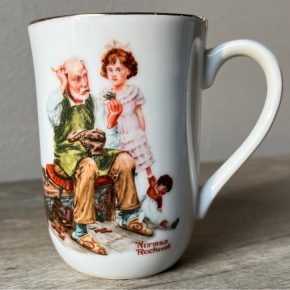 Norman Rockwell | Dining | Vintage 982 Norman Rockwell Museum The ...